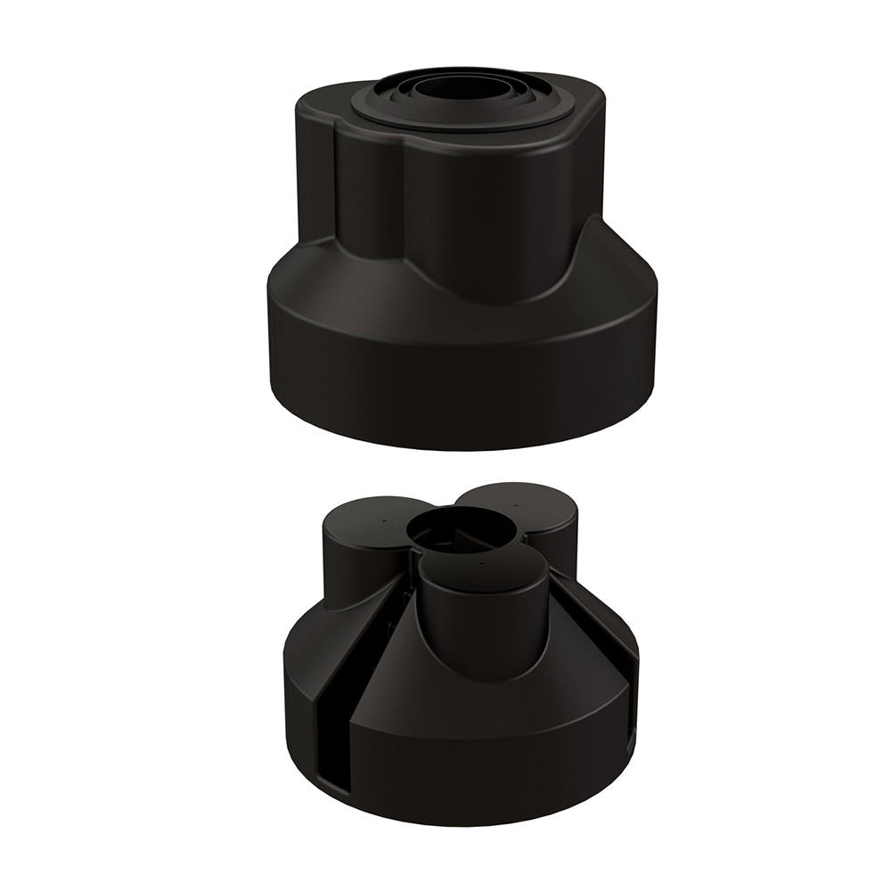 ISVC0604 Centrotherm 6" to 4" Velocity Cone Single Wall | The Granite Group