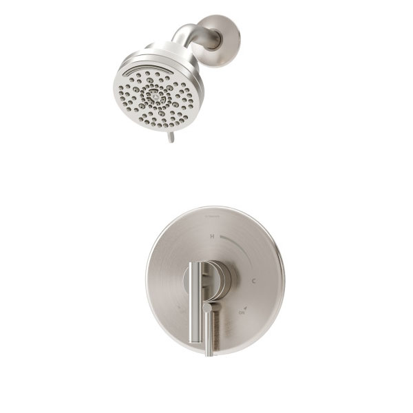 S3591BSTNTRM Symmons Dia Shower Trim With VersaFlex Integral Diverter ...