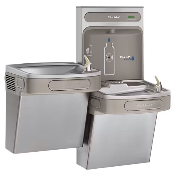 The Granite Group | EZSTLDDWSSK Elkay ezH2O Bottle Filling Station With Versatile Bi-Level ADA ...