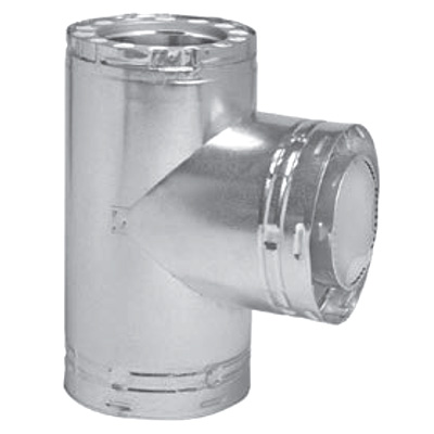 10TGT Metal-Fab All-Fuel Insulated Tee w/Tee Cap | The Granite Group