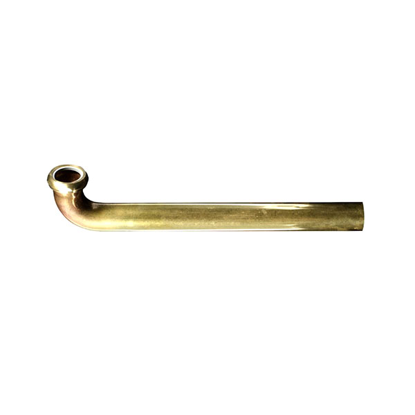 137C-17BN-3 Dearborn 1-1/2" X 15" 17 Gauge Rough Brass Slip Joint Waste ...