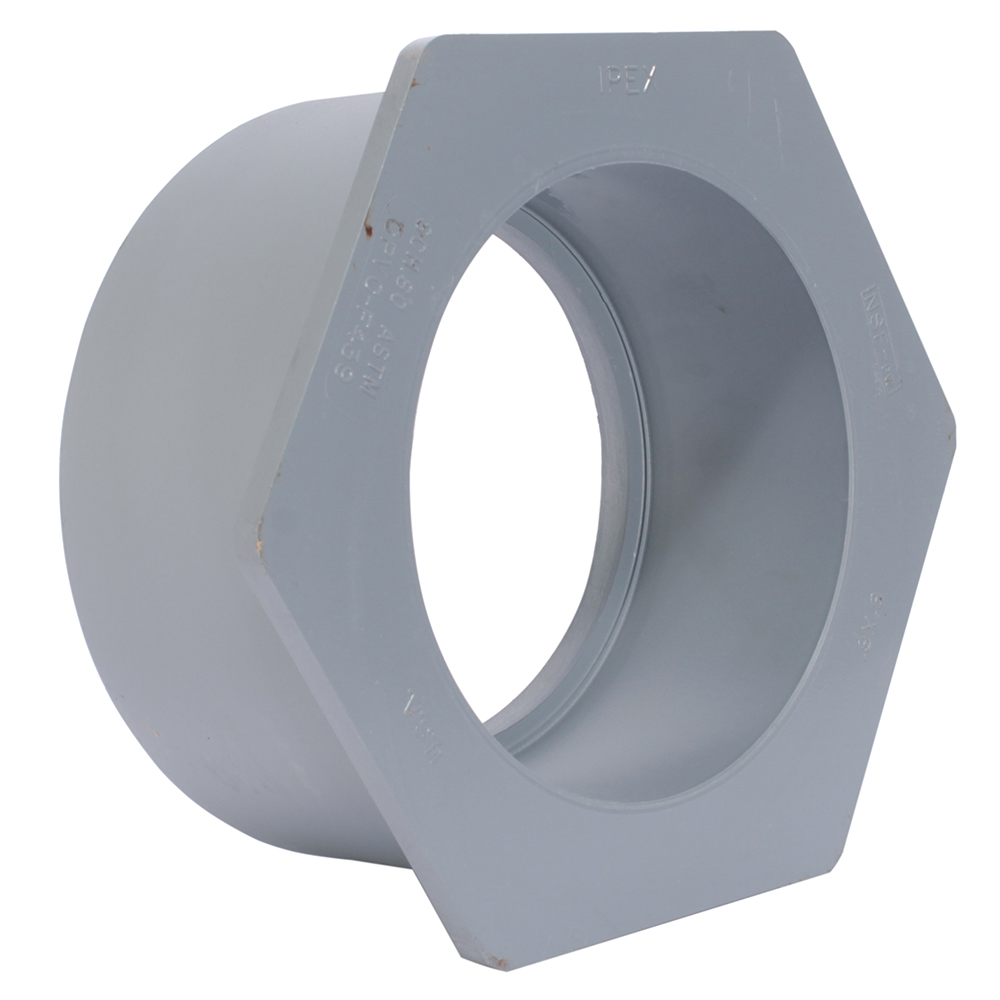 197401 IPEX 8" X 6" CPVC 636 194F Max Spigot X Hub Flue Gas Vent ...