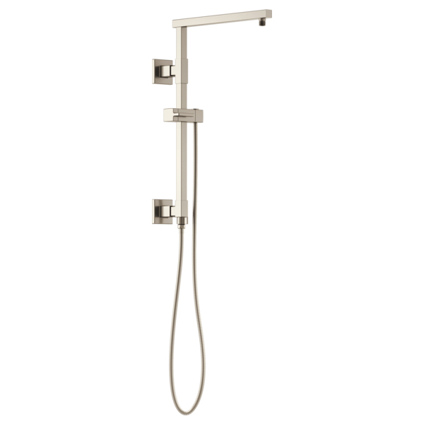 80099-NK Brizo Essential Shower Series 18" Linear Square Shower Column ...