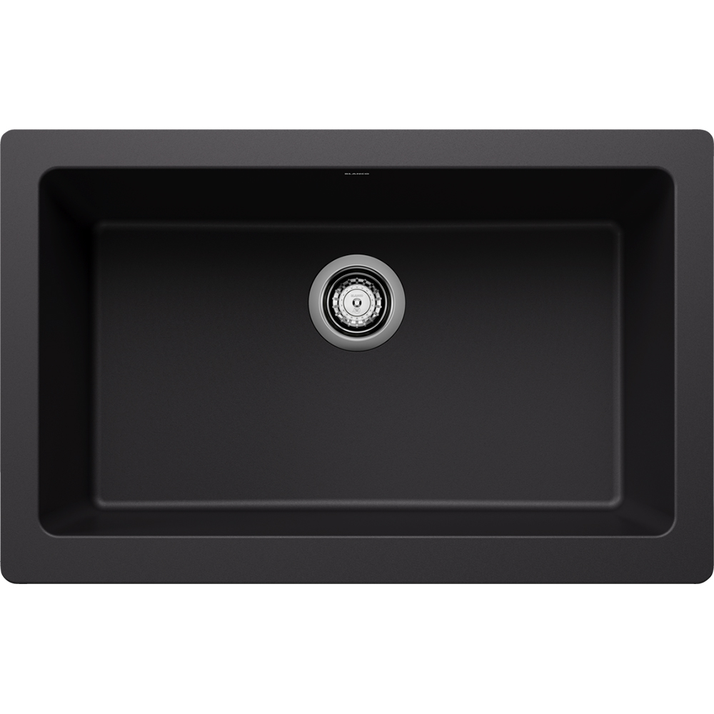 526545 Blanco Vintera 30" X 19" Front Apron Farmhouse Kitchen Sink Coal ...