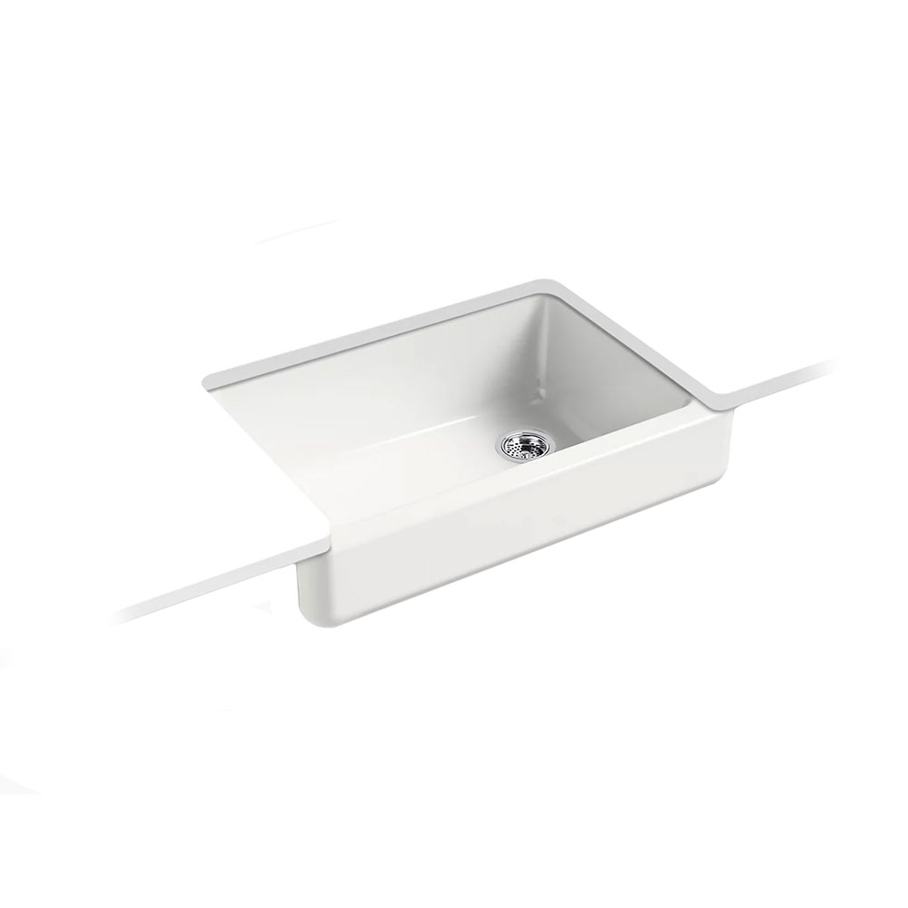 5826 SES WHITEHVN 33X21 SB UM SHORT APRON SINK | The Granite Group