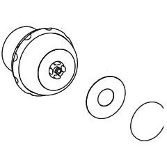 139885 CP HDL KIT F/THERM DIVERTER VLV | The Granite Group