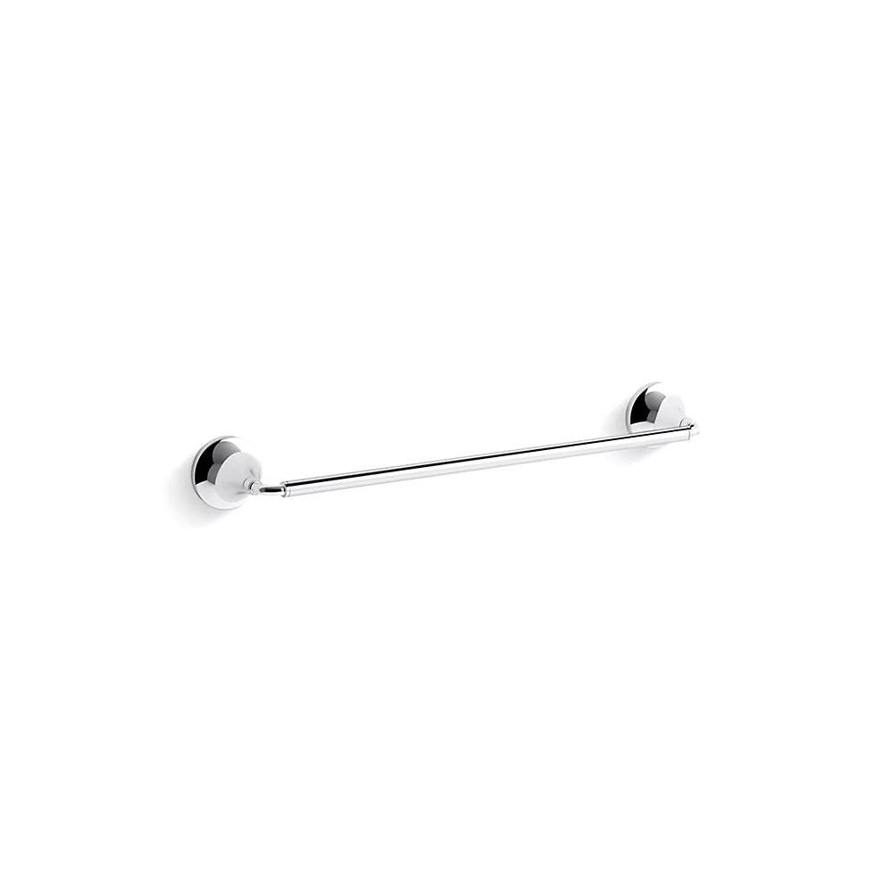 27425-CP Kohler Tone 18 Towel Bar Polished Chrome | The Granite Group