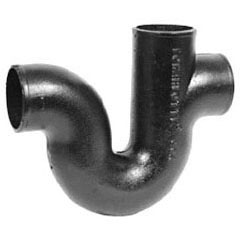 4" No-Hub Running Trap With Single 4" Vent | The Granite Group